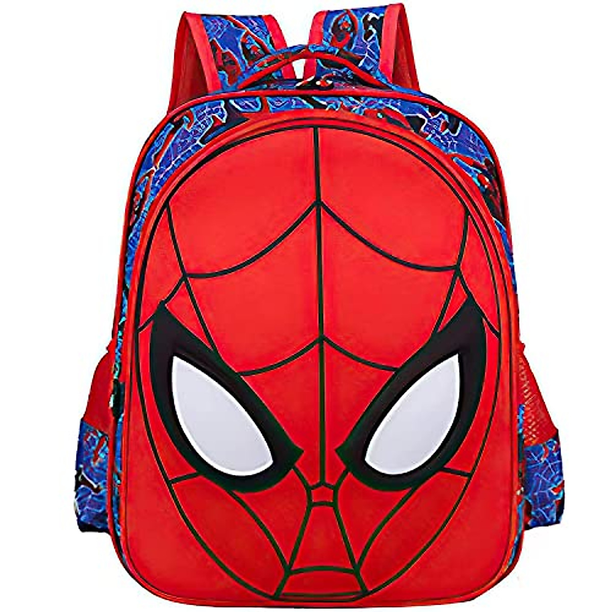 Licputalch Kids School Backpack for Kids Boys Girls, Waterproof Red Backpack for 4-6-8-10-12