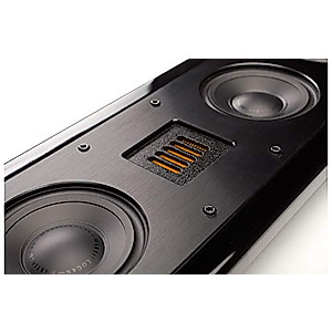 MartinLogan Motion SLM-XL On-Wall/Off-Wall Low Profile Thin LCR Speaker (Black)