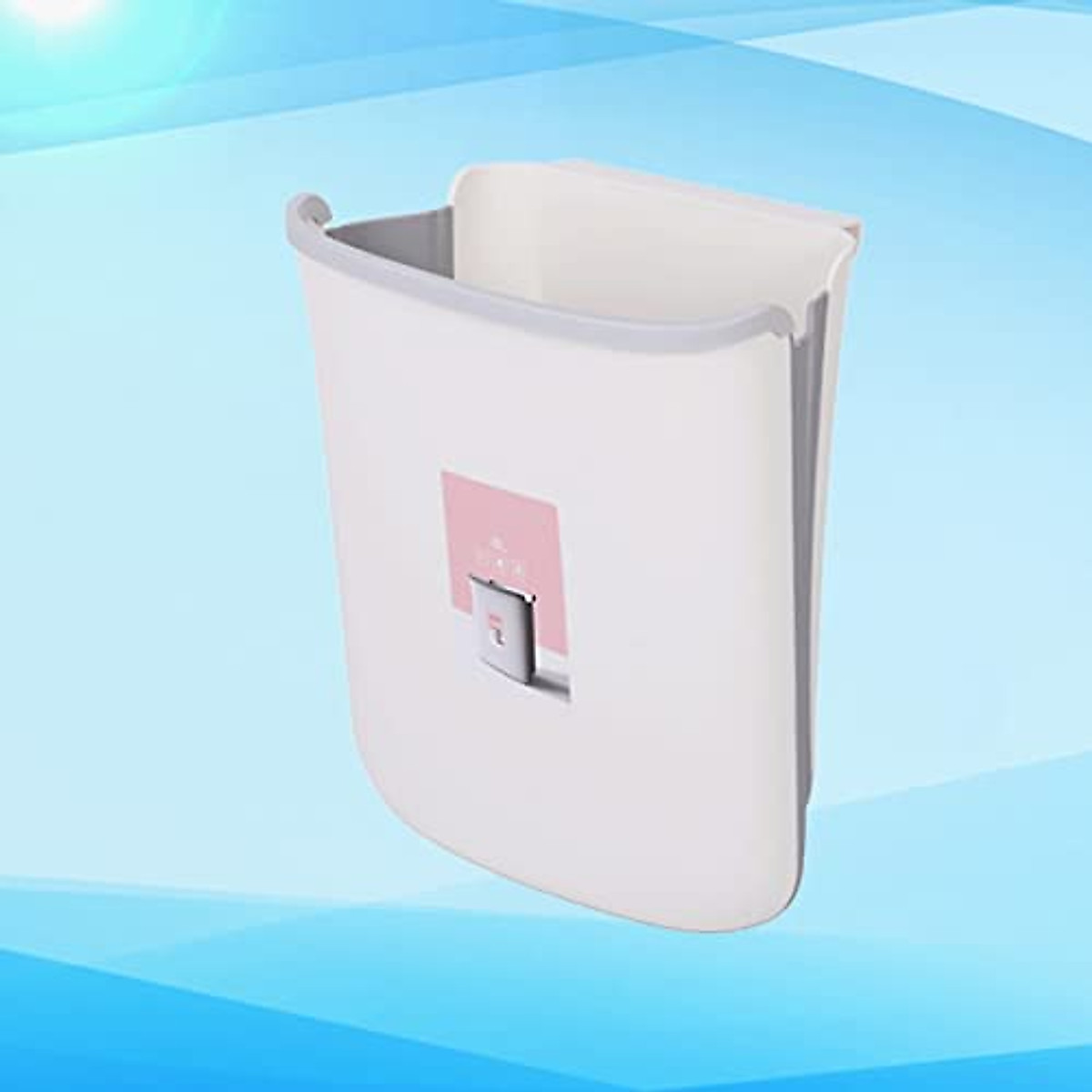 Cabilock Mounted Door Cabinetwhite Container Storage Bucket Drawer Waste Collapsible Cabinet Garbage to Toilet Compact Mount Car Bedroom Home Plastic Bathroom Small Dorm Holder Kitchen