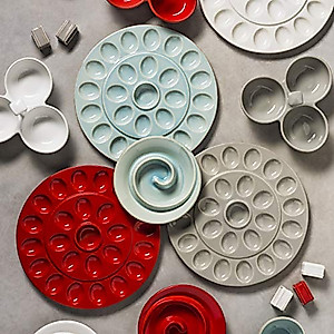 Casafina, Cook & Host collection, Stoneware Serveware, Rectangular tray, white, 17''