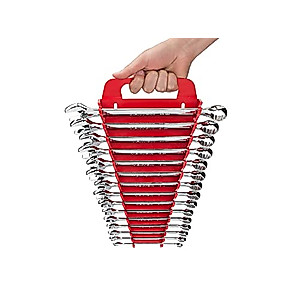 TEKTON Combination Wrench Set, 30-Piece (1/4-1 in., 8-22 mm) - Holder | 90191