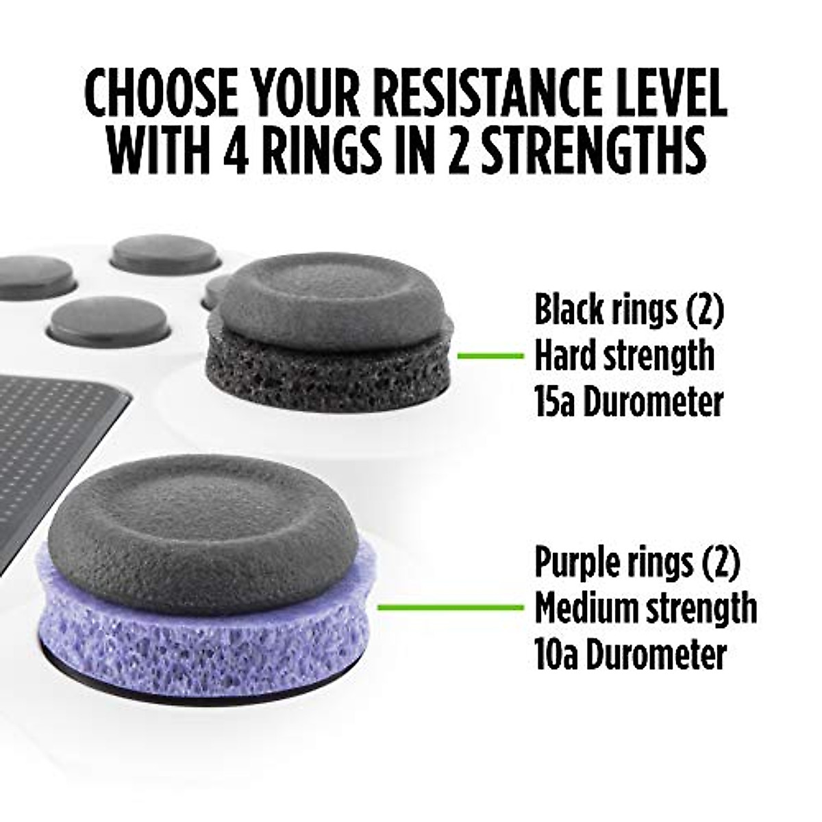 KontrolFreek Precision Rings | Aim Assist Motion Control for PlayStation 4 (PS4), Xbox One, Switch Pro & Scuf Controller (Black/Purple)
