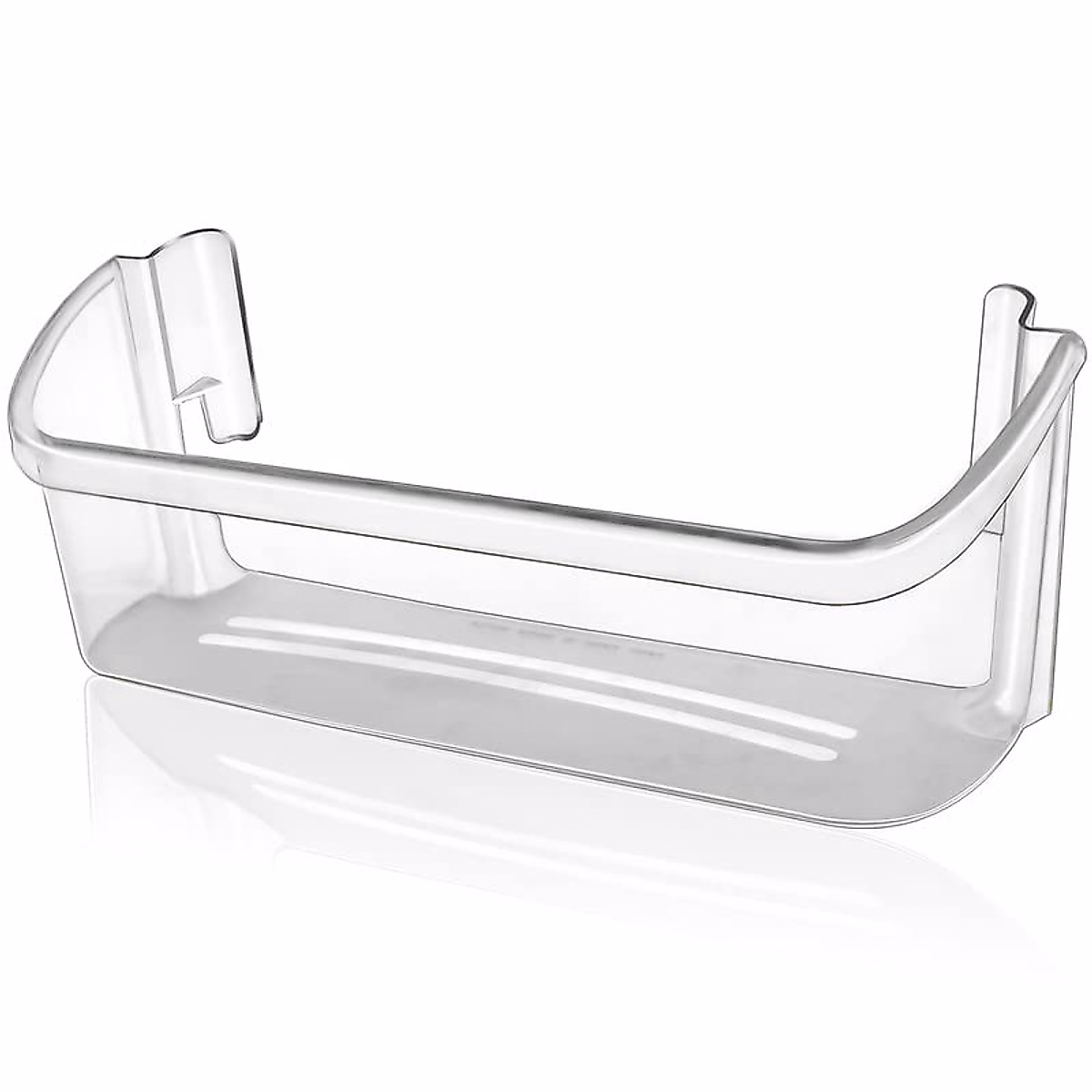 240323002 Refrigerator Door Bin Shelf Compatible with Frigidaire or Electrolux, Bottom Shelves, Clear, Replaces PS429725, AH429725, AP2115742，Single