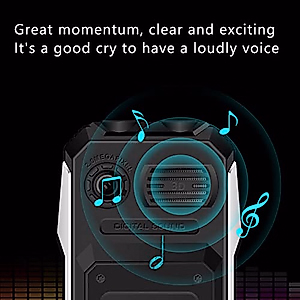 Heayzoki 2G Cell Phone for Seniors Unlocked Phone,Dual SIM Big Button 2.4in HD Screen 6800mAh Long Battery Life Seniors Cell Phone(Black)