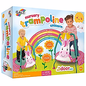 Galt Toys, Nursery Trampoline - Unicorn, Trampolines for Kids, Ages 1 Year Plus