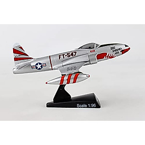 Daron Postage Stamp F-80 Shooting Star Evil Eye Fleagle/Miss Barbara Ann 1/96 Scale, Silver