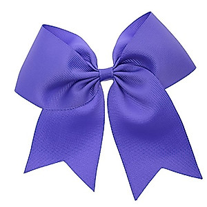 5 Inch Large Grosgrain Ribbon Cheer Bows with Alligator Hair Clips for Teens Juniors Pack of 30 LCLHB (5 inch-30 Pack)