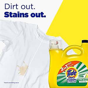 Tide Simply Liquid Laundry Detergent Daybreak Fresh, 114 loads