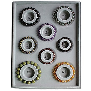 Bracelet Design Board Flocked Bead Board Bracelet Beading Jewelry Organizer Tray Design DIY Craft Tool (Bracelet Beading Board)