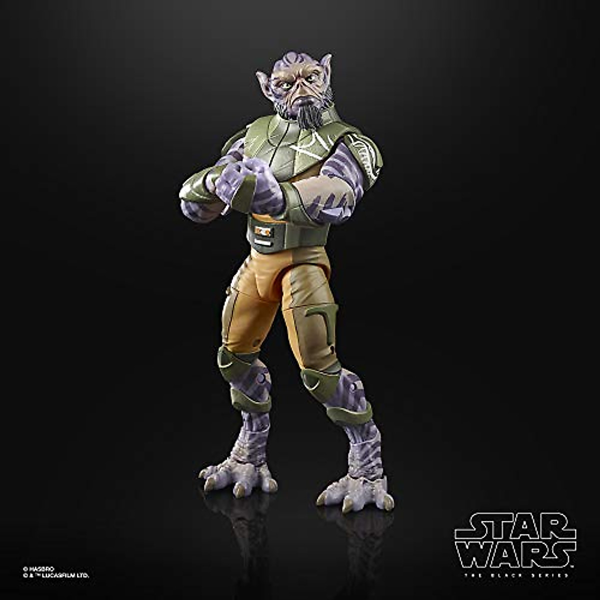 STAR WARS The Black Series Garazeb “Zeb” Orrelios Toy 6-Inch-Scale Rebels Collectible Deluxe Action Figure, Kids Ages 4 and Up