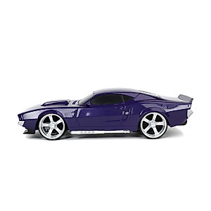 Jada Toys Fast & Furious Spy Racers 1:24 Tony's Ion Thresher Remote Control Car 2.4 GHz Purple, Toys for Kids and Adults