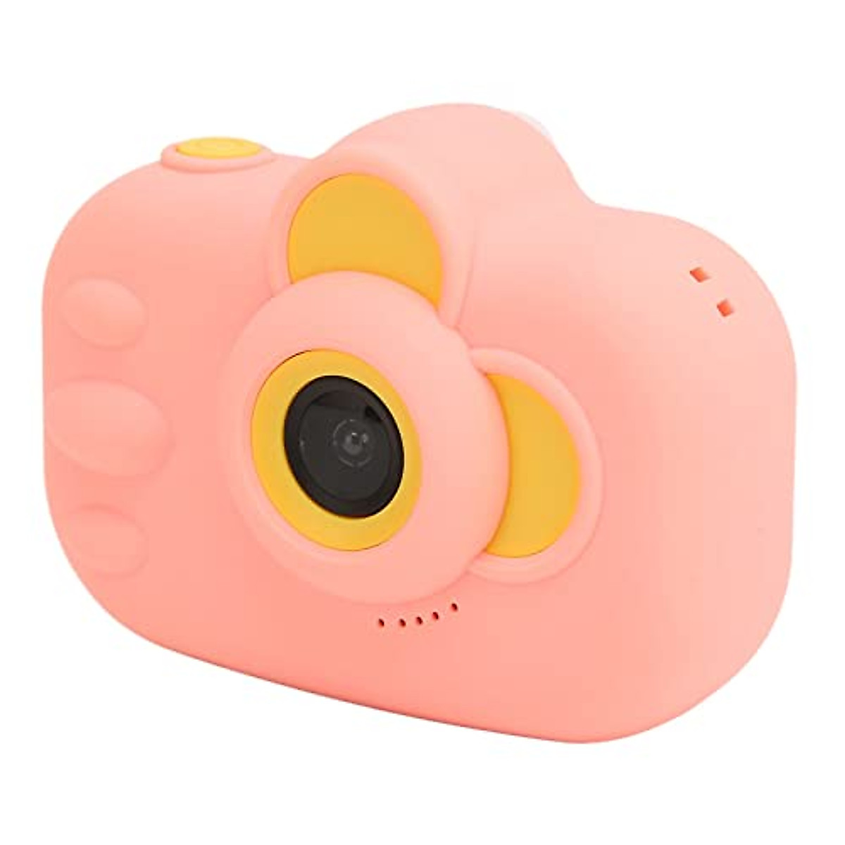 1080P 2inch Kids Camera Cute Cartoon Design HD Digital Children Selfie Camera for Birthday (Pink)