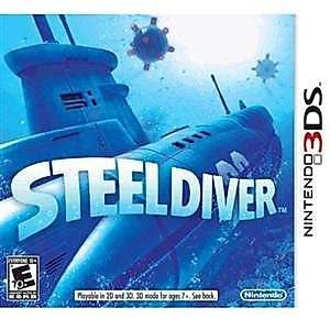 NEW Steel Diver 3DS (Videogame Software)