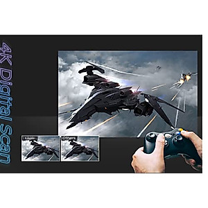 Kilable Portable Movie Projector with 7500 Lux for Outdoor Home, LED 1920x1080P HD Projector Support Bluetooth and WiFi Mini Wireless Projector 4k Compatible with iOS/Android Phone/USB/TV Stick