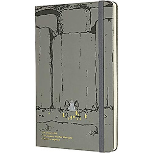 Moleskine Limited Edition Lord Of The Rings Notebook, Hard Cover, Large (5" x 8.25") Ruled/Lined, Black, 240 Pages