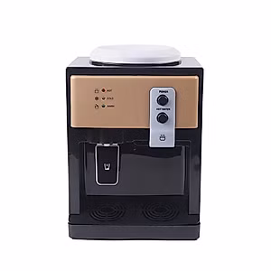 Electric Hot and Cold Water Cooler Dispenser 110V 550W Electric Small Cooler Dispenser for Home Office Coffee Tea Bar Dorm