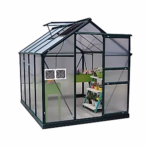 20W 18V Solar Panel Fans, Solar Powered Exhaust Fans for Greenhouse, Chicken Coop, Shed, Dog House,Outside Roof Vent, Camping