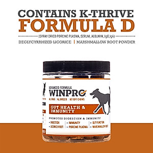 WINPRO All-Natural Allergy Relief and Gut Health Bundle, 120 Chews, Plasma Powered Grain Free Soft Chews Providing Relief from Itchy, Irritated Skin, Digestive Health and Immunity