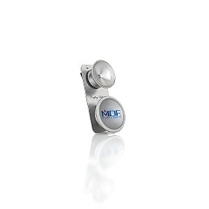 MDF Instruments Pediatric Attachment with Clip - for MD ONE Epoch Titanium Stethoscope - Silver