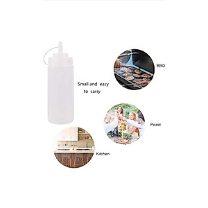 Condiment Bottles 2 pcs