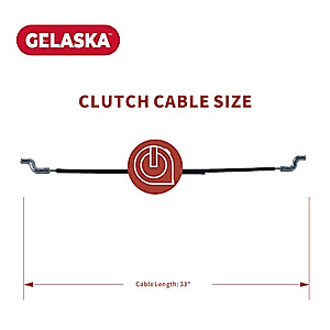 GELASKA 302565MA Rubber Auger Paddles with 55323MA Scraper Blade 1501122MA Cable 762259MA Cable Replaces 302565, 1687312YP, 1687312, 1687312SM, 723006 for Craftsman Murray Snapper 20" 21" Snowthrowers