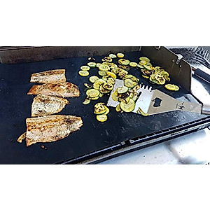 Kona BBQ Grill Tools Set with Case - 18 inches Long to Keep Hands Away from Heat, Premium Stainless Steel Grilling Utensils with Bottle Opener Handles - Makes A Great Gift