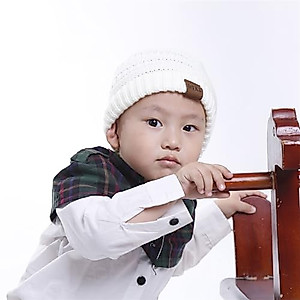 DYKL Packs Kids Baby Winter Warm Knit Hats for Boys Girls Soft Infant Baby Toddler Beanies for Boys Girls