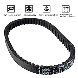 30 Series Go Kart Drive Belt Replaces Manco 5959 / Comet 203589 Go Kart Belt, Torque Vonverter Belt (3Pcs)