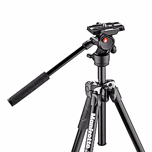 Manfrotto MK290LTA3-VUS BeFree Live Fluid Video Head with 290 Light Aluminum Tripod Kit