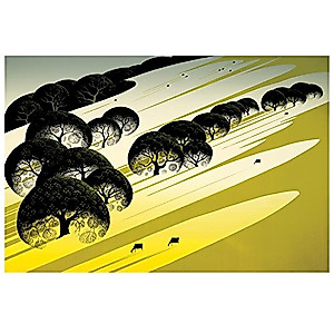 "Cattle Country", Eyvind Earle Limited Edition