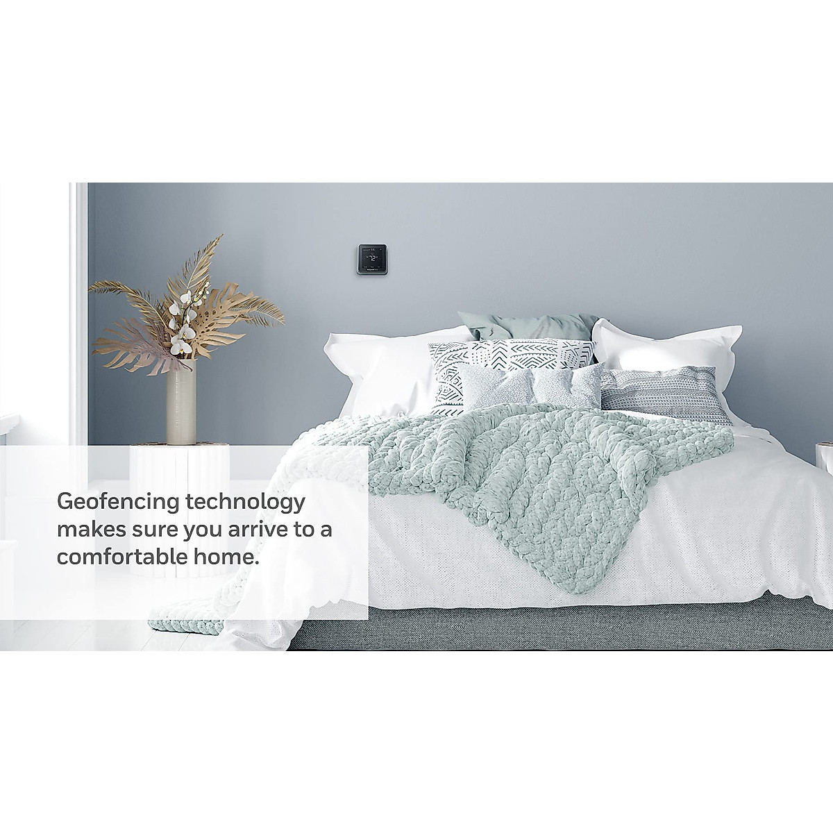 Honeywell Home RCHT8610WF T5 Smart Thermostat Energy Star Wi-Fi Programmable Touchscreen Alexa Ready - C-Wire Required