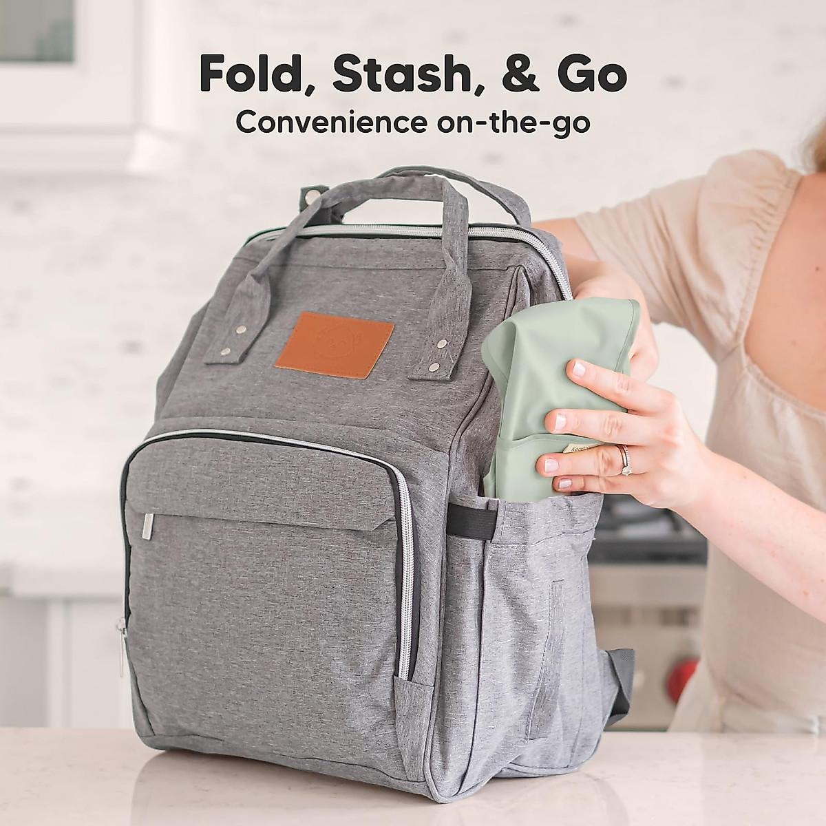 3-Pack Waterproof Baby Bibs for Eating - Lightweight Baby Bib with Food Catcher, Mess Proof Toddler Bibs, Waterproof Bibs for Baby Boys, Baby Girls, Feeding Bibs, Drool Bibs, Baby Food Bibs (Ocean)