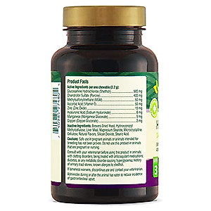 PetNC Natural Care Hip and Joint Health Advanced Chewables for Dogs, 45 Count