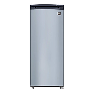 RCA RFRF695 Upright Freezer, 6.5 cf Stainless & Taylor Precision Products 5924 Large Dial Kitchen Refrigerator and Freezer Kitchen Thermometer, 3 Inch Dial,Silver