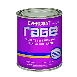 Evercoat 105 Rage Premium Lightweight Body Filler - 0.8 US Quart (750 ml)