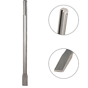 ALL-CARB 3Pcs 16-Inch Chisel Set, Heavy Duty Rotary Hammer Chisel Bit Set, Including Flat Chisel, Point Chisel and Scaling Chisel