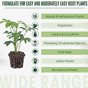 MetaMagic Rooting Hormone for Cuttings Root Stimulator for Plants IBA Rooting Powder for Plant Cuttings Willow Tea Water Rooting Hormone for Plant Cuttings Root Booster for Plants - 3OZ