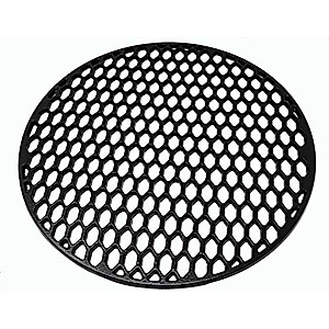 Aura outdoor products Cast Iron Grill Grate for 22 Inch Weber Kettle Grill - Works Great on The Weber Kettle, Weber Performer, Barrel Grills, Recteq Bullseye - Better Sear Marks