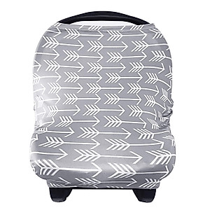 Yoofoss Nursing Cover Breastfeeding Scarf - Baby Car Seat Covers, Infant Stroller Cover, Carseat Canopy for Girls and Boys