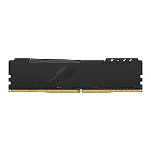 HyperX Fury 32GB 3200MHz DDR4 Ram CL16 DIMM Black Desktop Memory with low-profile heat spreader