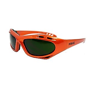 Hobart 770727 Shade 5 Lens Safety Glasses, Orange