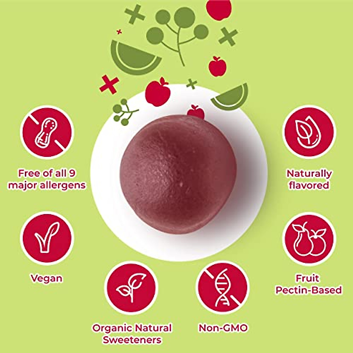 Hyland's Naturals Organic Apple Cider Vinegar Blast Gummies, Digestive Health Support, 60 Vegan ACV Gummies (30 Days)