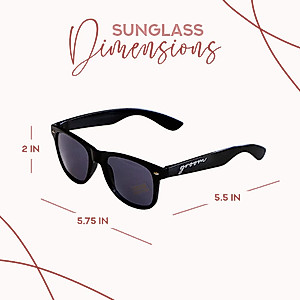 Pretty Robes Bride and Groom Sunglasses for Bachelorette Party, Wedding Accessories for Brides, Beach Wedding Must Haves, Wedding Sunglasses