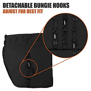 BV Bike Panniers 26L With Adjustable Hooks - Panniers For Bicycles With Carrying Handle, Bike Pannier Bag With 3M Reflective Trim For More Visibility - Bicycle Commuting Pannier Fit Most Bicycle Rack