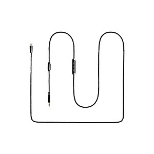 V-MODA Speakeasy DAC/AMP 3-Button Lightning Cable - Black, One Size