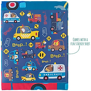 Nikki Peter 100% Cotton Kids Bedsheet Sets for Boys and Girls, Marine Life Dolphin Turtle Whale Crabs Jelly Fish Twin Sheets, Aquatic Twin Bedding, Easy Care Super Soft 2PC Set - OEKOTEX Certified