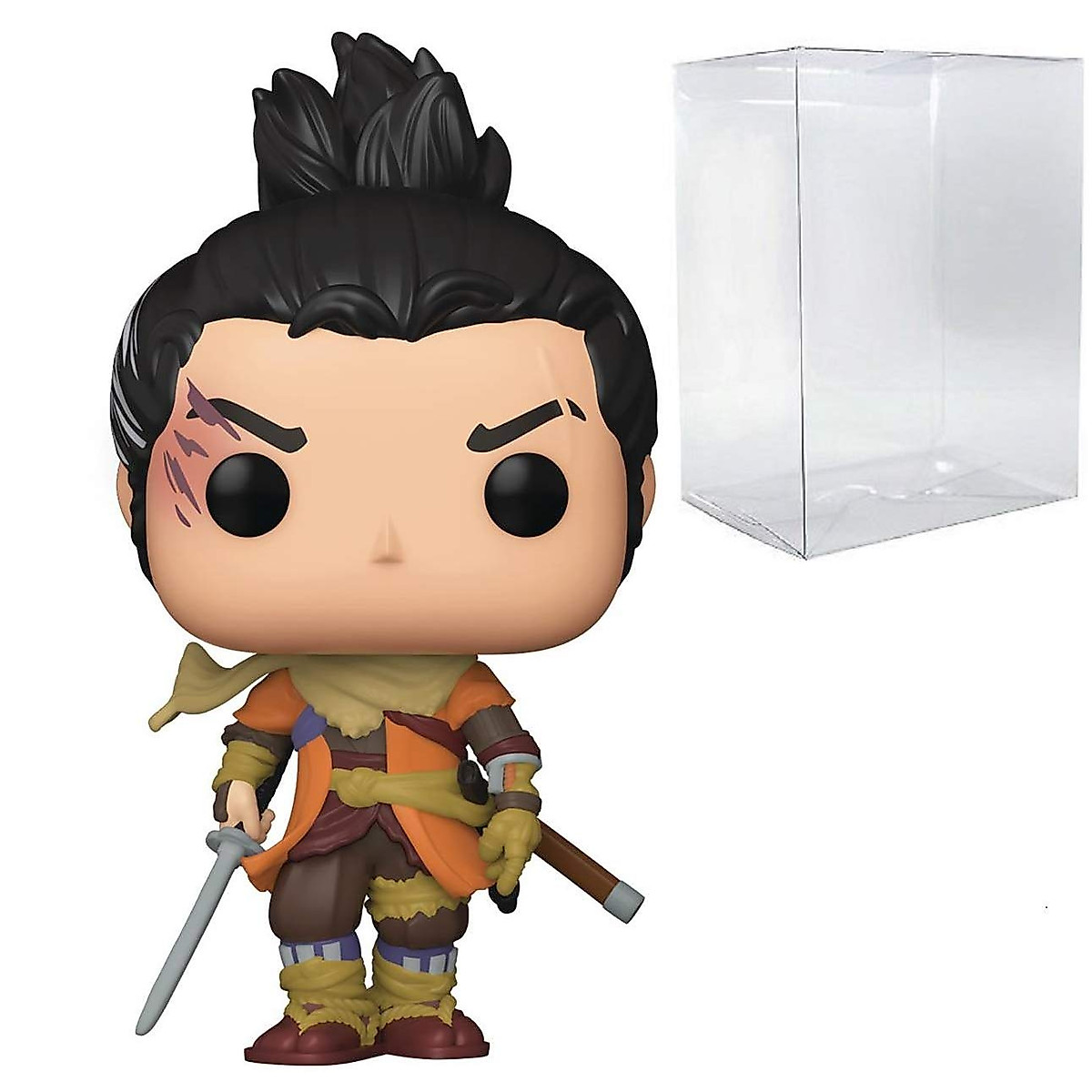 POP Sekiro - Sekiro Funko Pop! Vinyl Figure (Bundled with Compatible Pop Box Protector Case), Multicolored, 3.75 inches