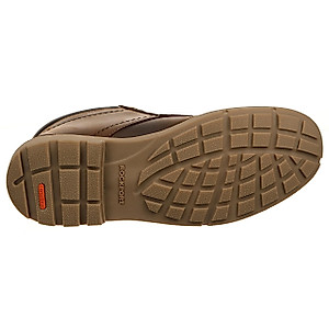 Rockport mens Rugged Bucks Waterproof chukka boots, Boston Tan, 9 US