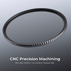 K&F Concept 49mm Black Diffusion 1/4 Filter Mist Cinematic Effect Filter with 18 Multi-Layer Coatings for Video/Vlog/Portrait Photography (K-Series)