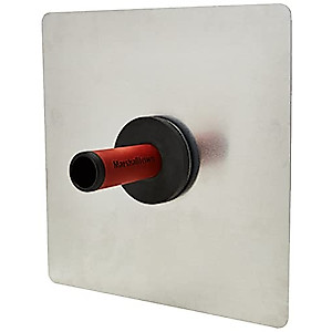 MARSHALLTOWN Hawk, 13Inch Aluminum Blade, Includes Callus Preventer and DuraSoft Handle, Masonry, Drywall, Made In the USA, 1D